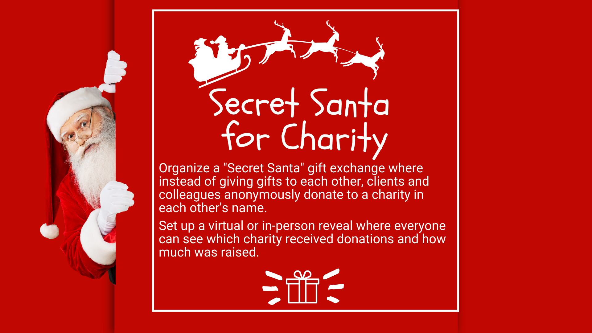 Day #10 - Secret Santa for Charity - Bild a Better Business - Content ...